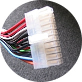 24-to-20 pin Legacy Motherboard Adapter Cable for 24pin PC ATX Power S ...